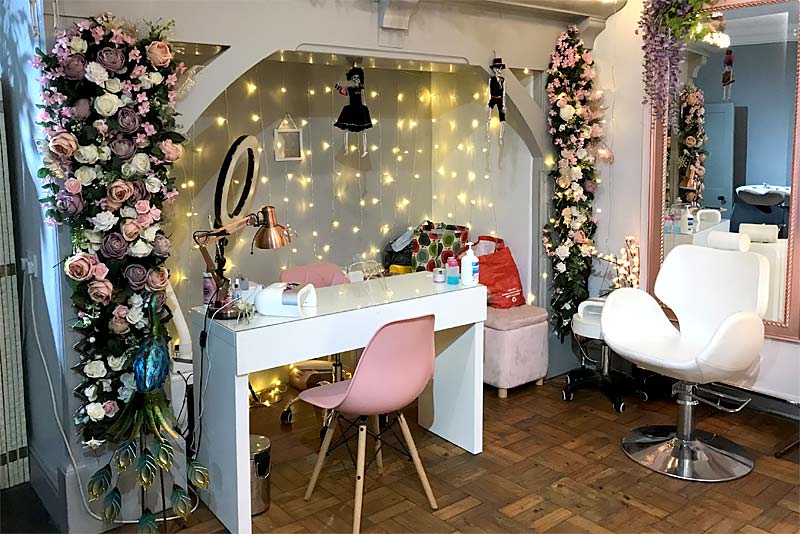 Pamper yourself at The Glitter Room, in Newport Shropshire, 07726 245574